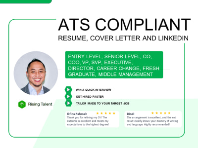 ATS-Compliant Resume and Cover Letter | Upwork