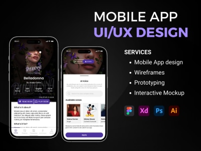 An Elegant UI/UX Design | Mobile UI in Figma/XD. | Upwork