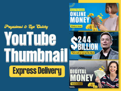 Professional YouTube Thumbnail Design services that boost your clicks ...