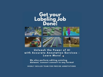 Annotate, tag, polygon, bounding box for your AI, ML, CV | Upwork