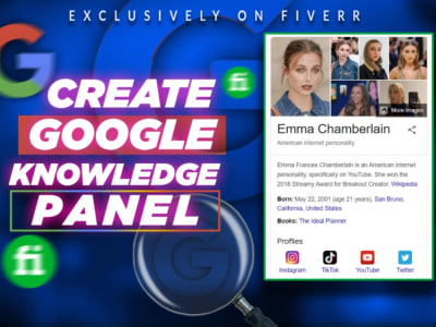 Personal Google knowledge panel or knowledge graph | Upwork