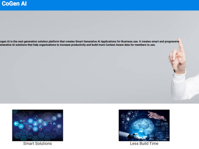 A pre-built SaaS hosted service for using Generative AI on your data | Upwork