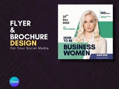 Design anything in Canva, Canva flyer, Instagram post | Upwork