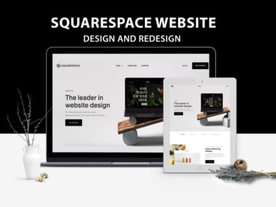 A professional and responsive squarespace website | Upwork