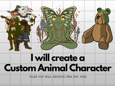A custom animal character | Upwork