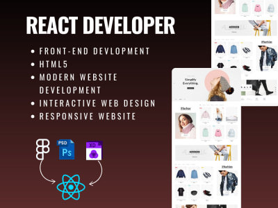 React JS developer | Front End Developer | NextJS | React JS | Upwork