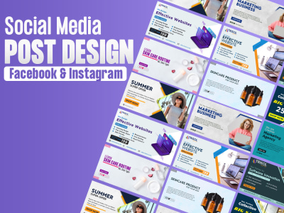 Social Media Post Design for Facebook and Instagram | Upwork