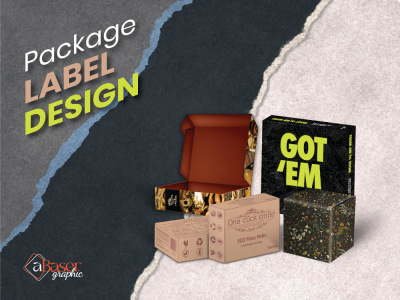 Awesome package or label design high-resolution print ready | Upwork