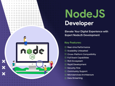 Experienced Node.js Developer for Scalable and Robust Web Applications | Upwork