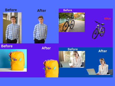 Photo background removal very fast professionally | Upwork