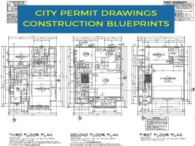 Construction/ Permit Drawings for Residential Projects | Upwork