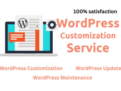 5 hour WordPress update/customization/customization | Upwork