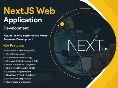 NextJs Web Application Development Expert for Modern Solutions | Upwork