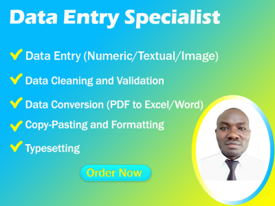 Efficient, accurate and timely data entry services. | Upwork