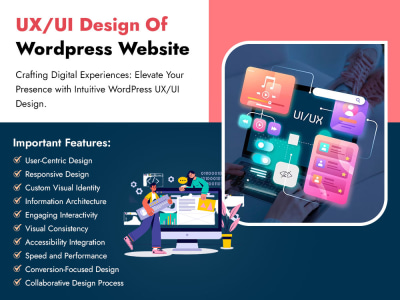 Comprehensive UI/UX Design for Dynamic WordPress Website Creation | Upwork