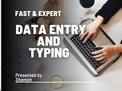 Quality data entry and typing services | Upwork