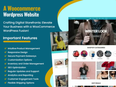 Professional WooCommerce WordPress Website Development Service | Upwork
