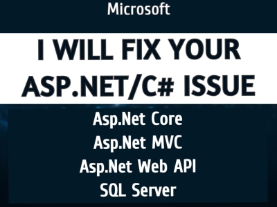 Fix asp.net/C# issue | Upwork