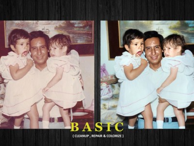 Damage Photo Restoration, Repair Photo & low to High resolution | Upwork