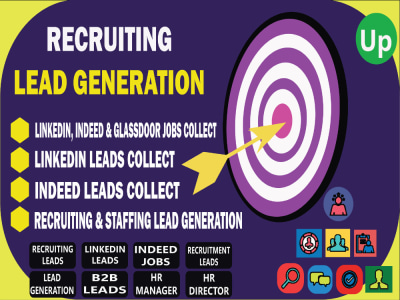 Staffing lead generation, recruiting email list for HR | Upwork