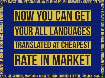 Expert Language Translation Services at Unbeatable Rates | Upwork
