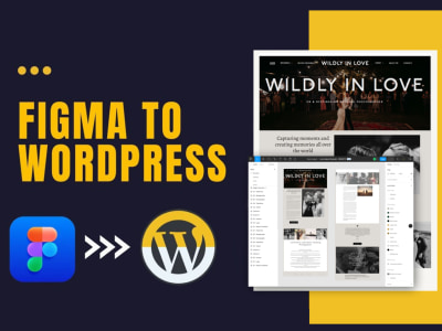 Figma to WordPress website| | PSD file to WordPress | WordPress ...
