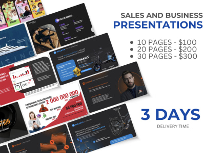 Selling and catchy design for your presentation | Upwork