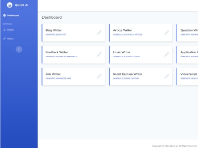 Create ai generator with open ai php | Upwork