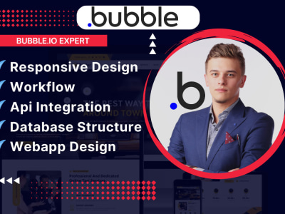 A responsive web app MVPs APIs for bubble io | Upwork