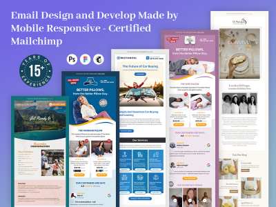 Graphic Design Email, Email Design Mailchip, HTML Email Design, ui ...
