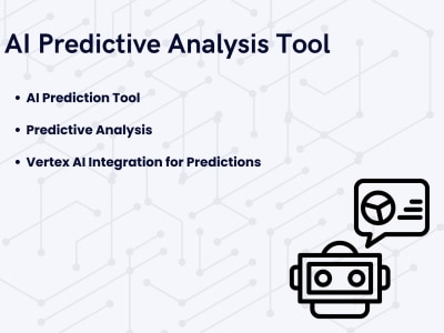 Prediction Model | AI Prediction Model | AI Predictive Analysis | Vertex AI | Upwork