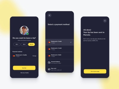 A custom Mobile App UI design | Upwork