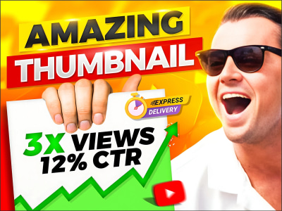 Click-Magnet YouTube Thumbnails | High-Quality Design | Upwork