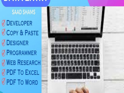 Copy Paste data entry, manual typing, convert PDF to Word and Excel | Upwork