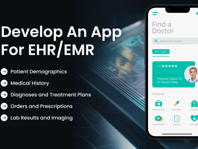 An emr or ehr app like cerner | Upwork