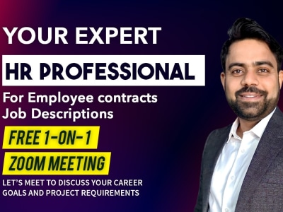Job Descriptions and Employment Contracts written by HR Professional ...