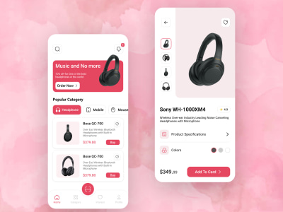 Wireframe prototype UI UX design for mobile app in Figma | Upwork