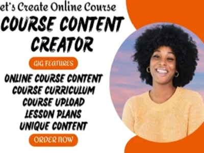 An effective online course content, course curriculum and course ...