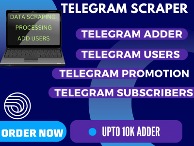 Telegram scraper, telegram promotion, telegram member, subscriber channel | Upwork