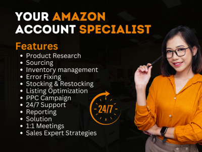 Amazon Account Manager | E-Commerce Store Management Expert | Upwork