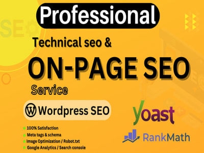Advanced wordpress onpage SEO and technical optimization | Upwork