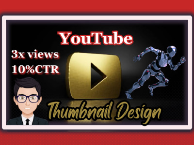 Unique YouTube thumbnail to get more views and CTR | Upwork