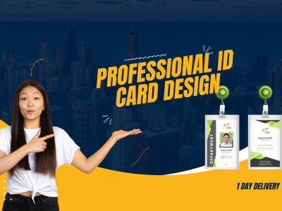 I will design id card professionally within 24 hours | Upwork