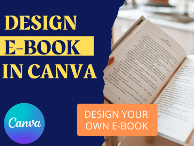 Unique ebook design & e book cover on canva from an expert ebook ...