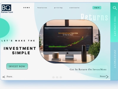 A fantastic Web landing page | Upwork