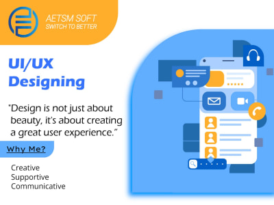 A UI/UX/Mockups Design on Figma or adobe XD | Upwork