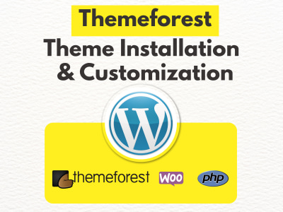 Themeforest wordpress theme installation | wordpress theme customization | Upwork