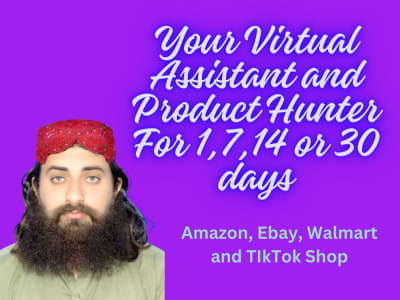 A expert Virtual assistant: Amazon, Ebay, Walmart, TikTok Shop | Upwork