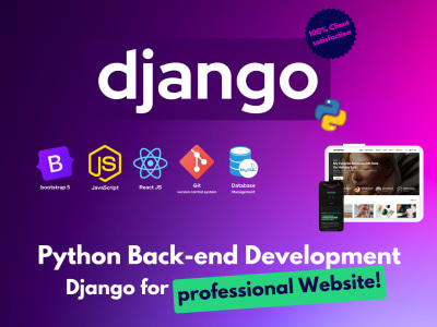 🌐Python Back-end Development | Django for Modern Website Solutions! | Upwork