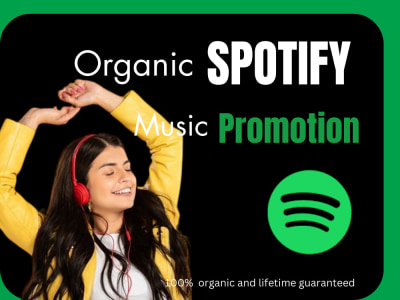 Spotify Organic Followers & Spotify Promotion | Music Promotion | Upwork